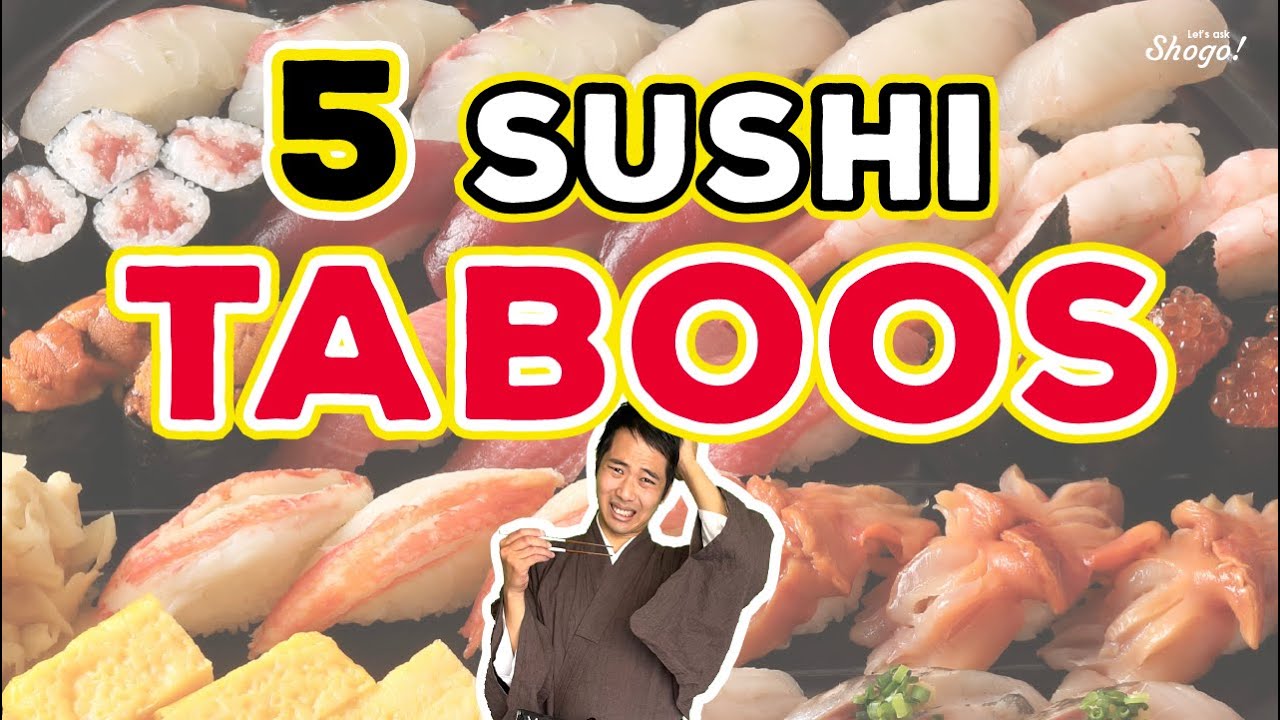 5 Things You DON'T Want to Do When Eating SUSHI in Japan
