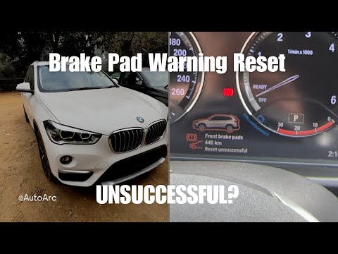 BMW X1 F48 Brake Pad Warning reset | Reset Unsuccessful Solution * HOW TO *