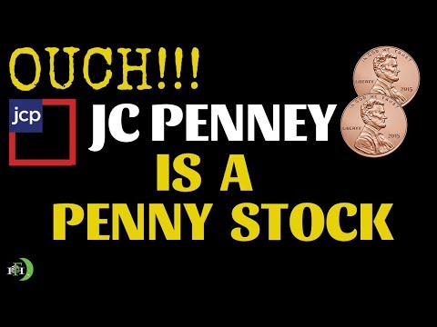 JCPENNEY IS A PENNY STOCK!!!! (IS IT TIME TO BUY?)