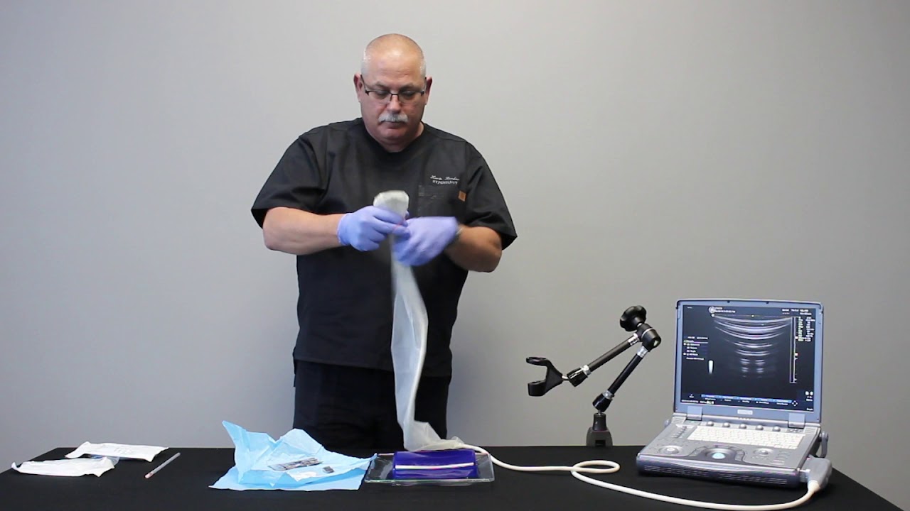 CIVCO Infiniti Plus: How to Assemble Needle Guide on Ultrasound Transducer