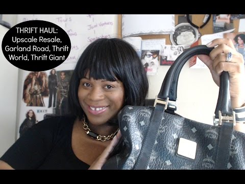 Thrift Haul: Upscale Resale, Garland Thrift, Thrift World, Thrift Giant