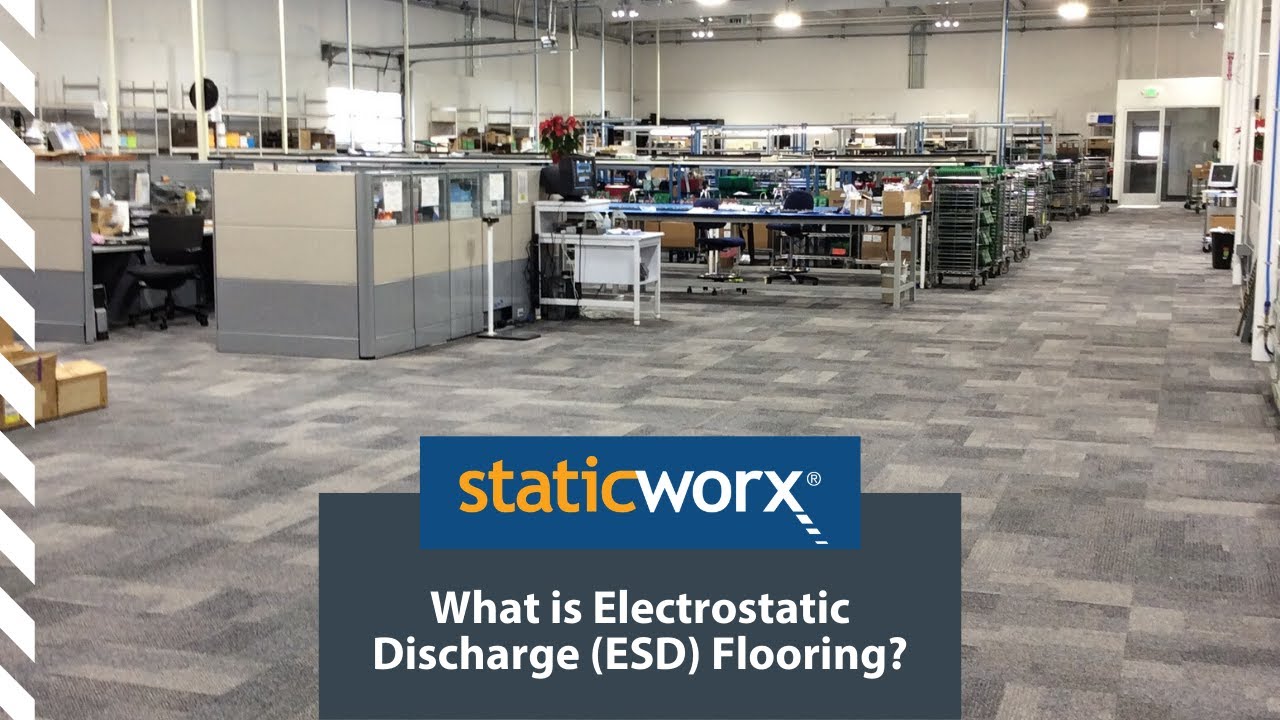What is Electrostatic Discharge – ESD Flooring?