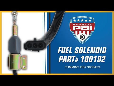 Cummins Fuel Shutoff Solenoid ( PAI# 180192 | OE# 3935432)