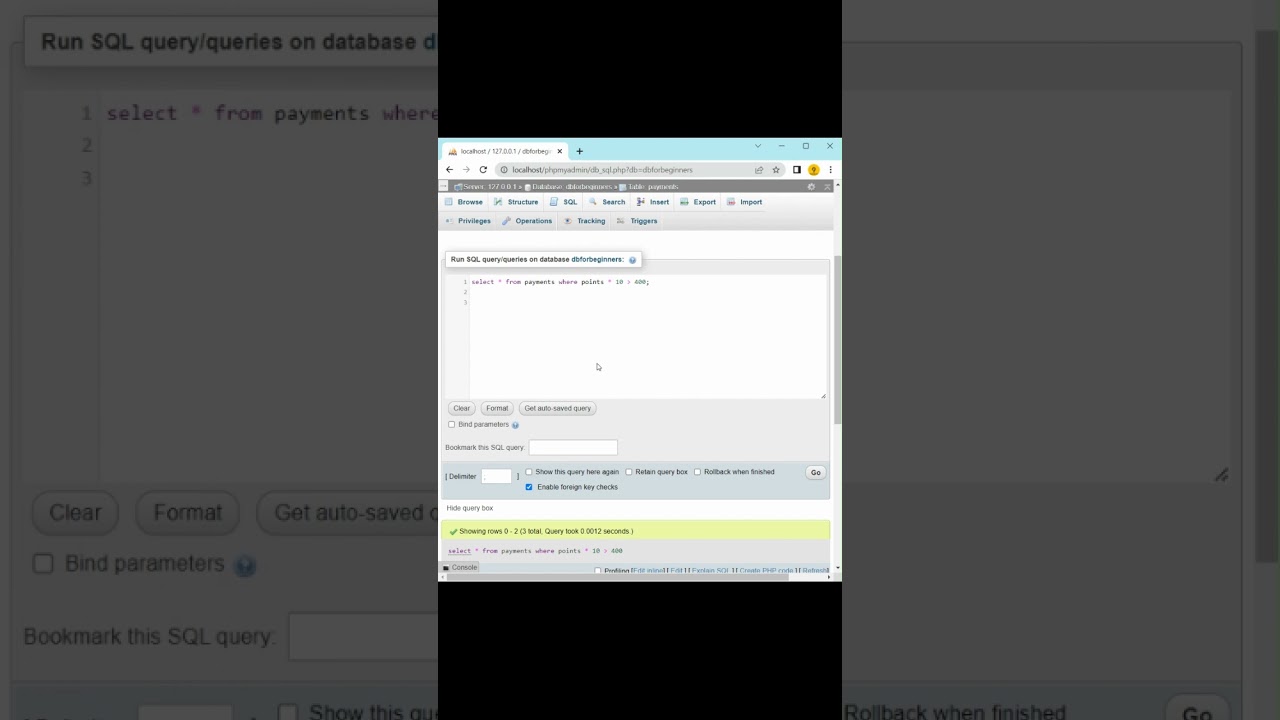 SQL - WHERE CLAUSE #shorts #supportingtech #english