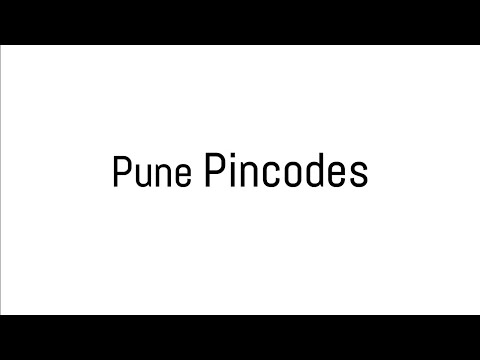 Pune Pin Code | Pune Pincode | Pin Code of Pune