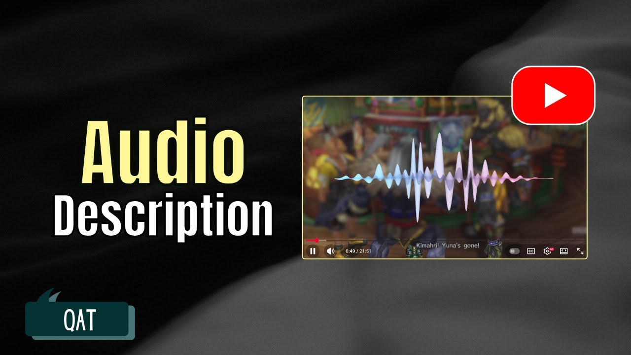 How to add Descriptive Audio to YouTube Videos | Audio Description