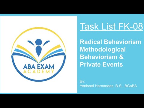 What are RADICAL & METHODOLOGICAL Behaviorism