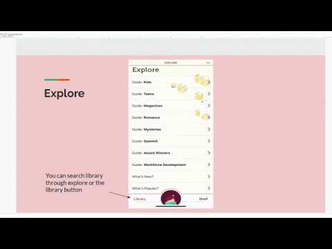 Guide to using Libby for E-books