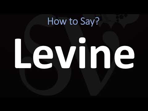 How to Pronounce Levine? (CORRECTLY)