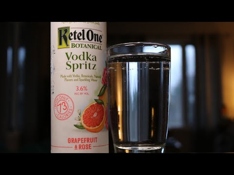 Ketel One Botanical|Vodka Spritz Grapefruit & Rose Review|Another Ready To Drink!