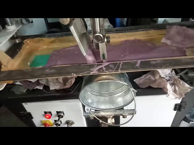 Round Screen Printing Machines - MS Round Screen Printing Machine ...