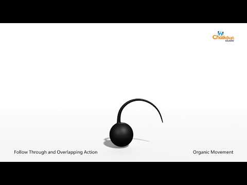 05. Follow Through and Overlapping Action || Basic principles of animation