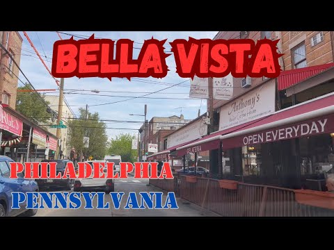 "BELLA VISTA" An Italian neighborhood in South Philadelphia USA.