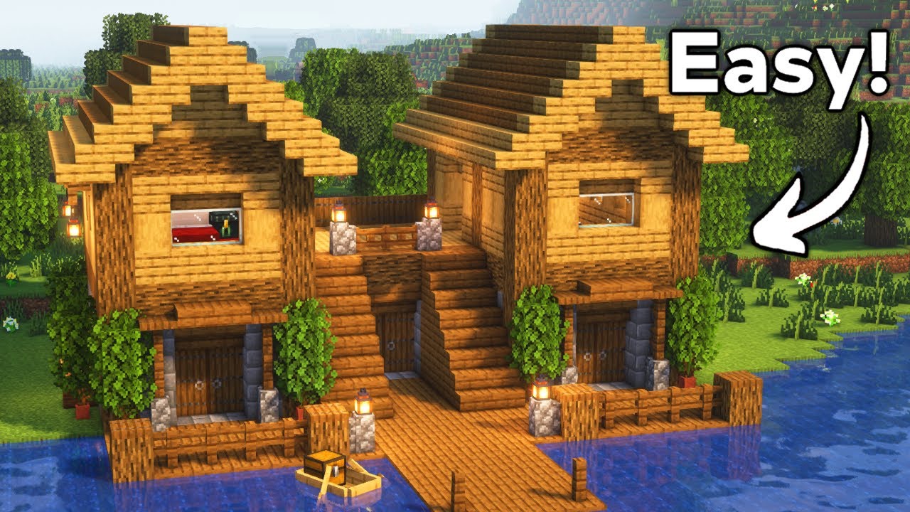 Minecraft: How to Build a 2 Player Survival House | Tutorial🏠