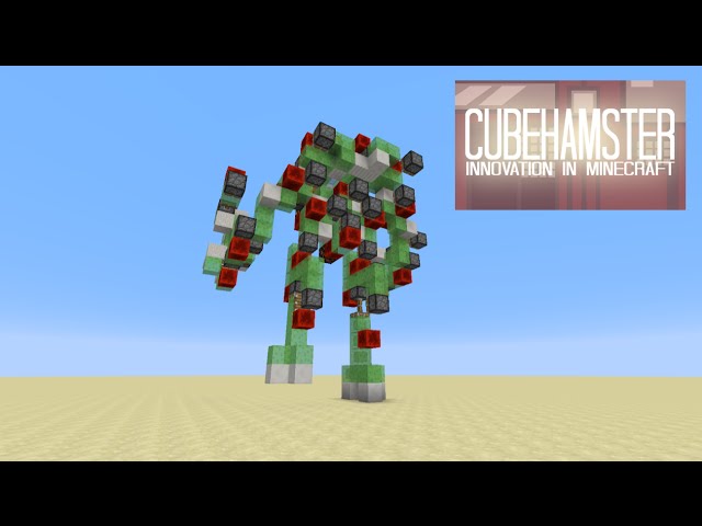 Titanfall Atlas in Minecraft - Walking Mech Suit Minecraft Map