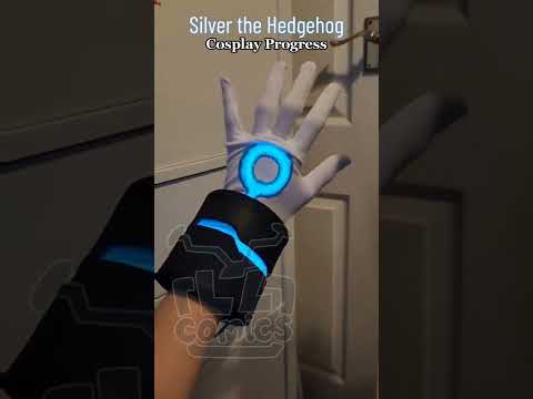 Silver the Hedgehog Cosplay, Boots & Gloves (Part 4)