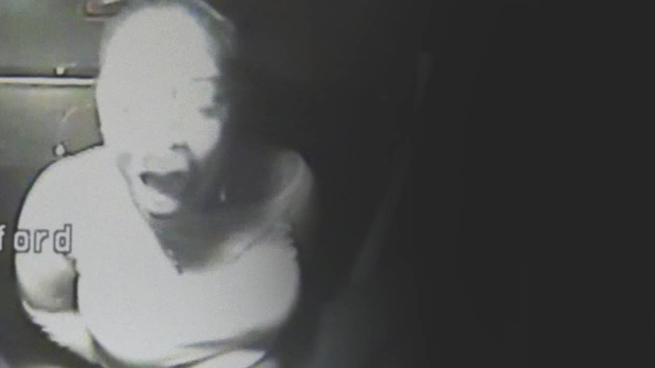 Tonight 11PM - A cop car is stolen with a handcuffed woman in the back