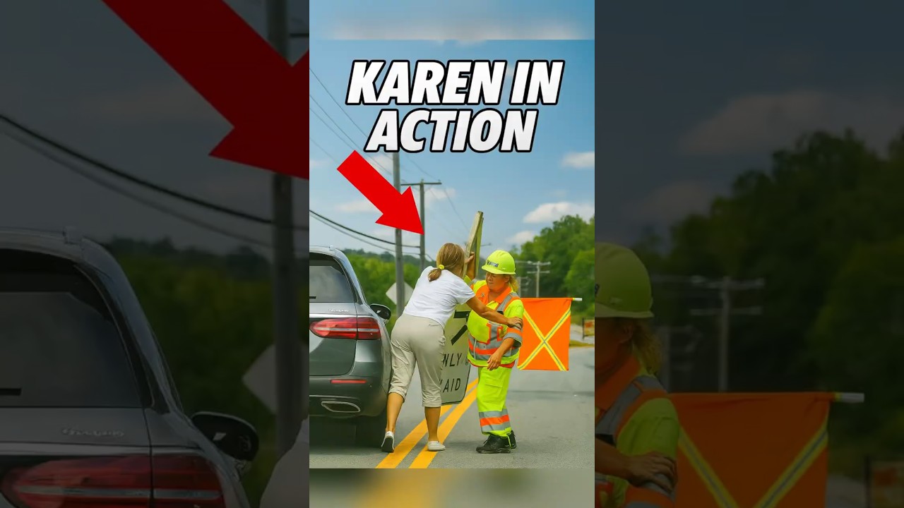 Karen got mad because they didn’t let her pass