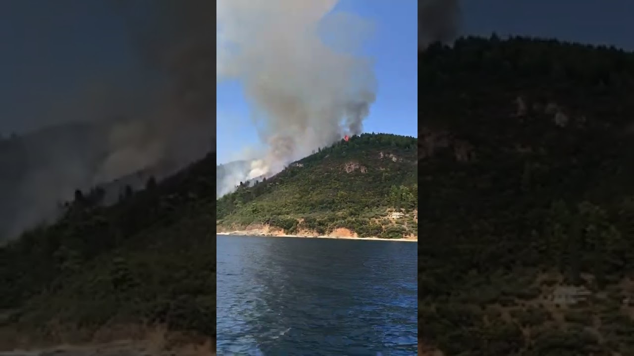 Πυρκαγιές: Δύσκολη η κατάσταση σε Άγιο Όρος, Χαλκίδα και Κόνιτσα – 16 ...