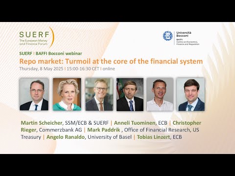 Repo market turmoil at the core of the financial system SUERF Baffi Bocconi webinar 8 May 2025