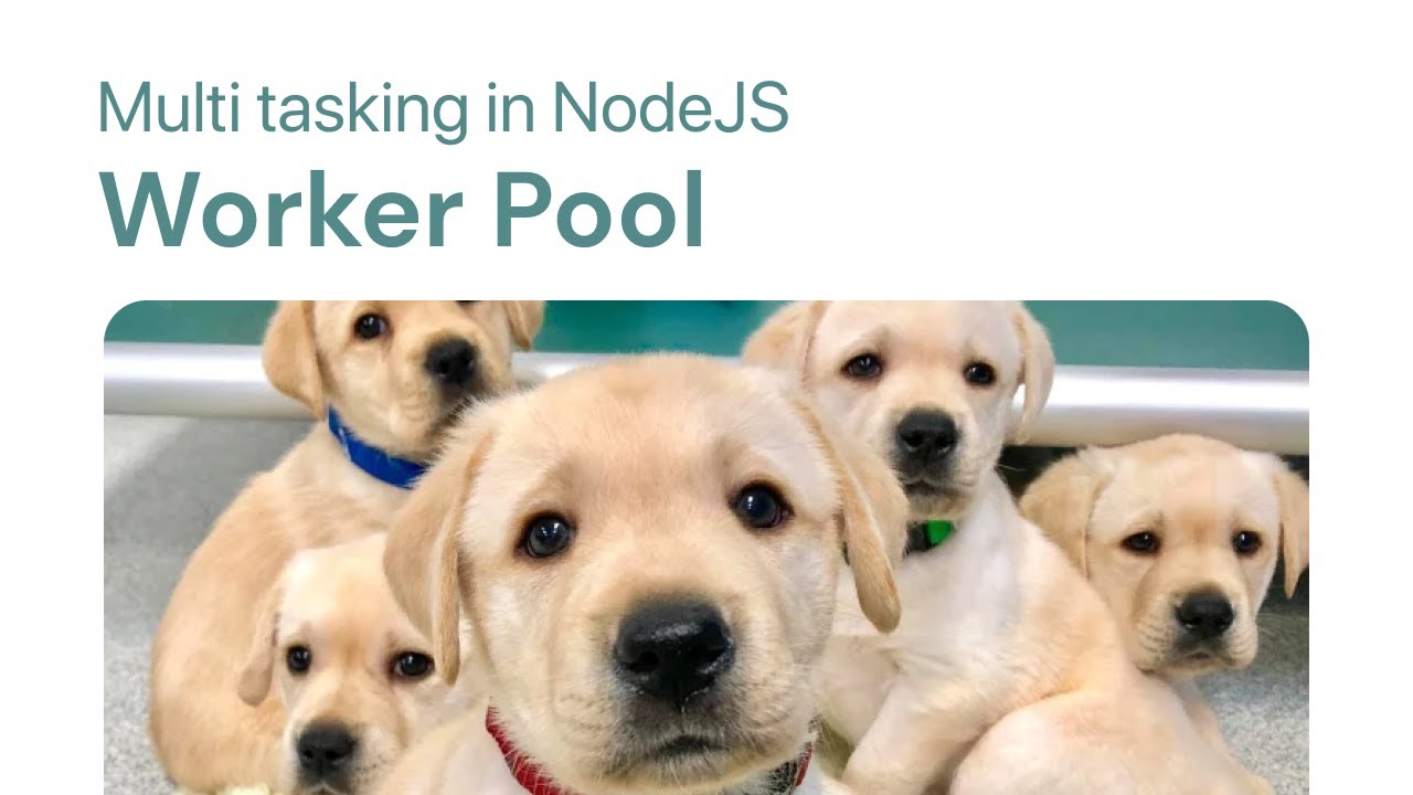Multitasking in NodeJS: Worker Pool