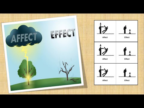 THE DIFFERENCE BETWEEN AFFECT AND EFFECT EXPLAINED IN HINDI