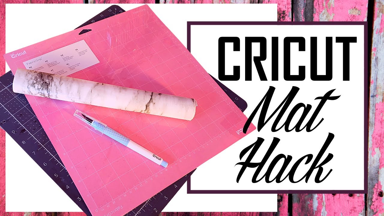 Cricut Mat - Dollar Tree Contact Paper Hack Tutorial