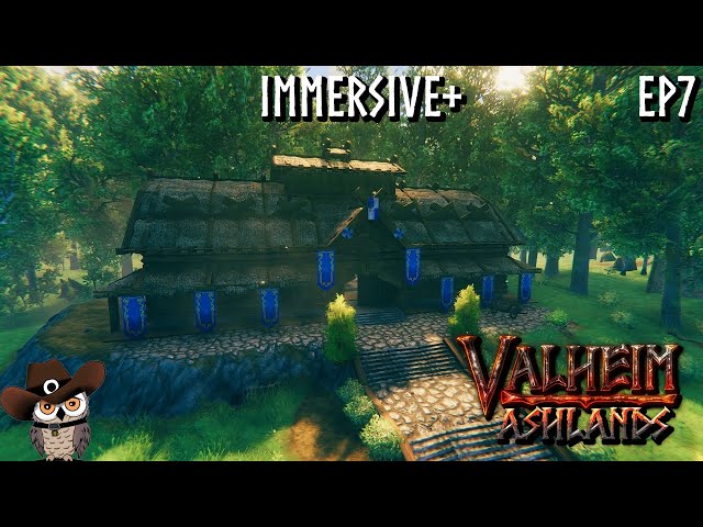 Viking Longhouse (AC Valhalla Inspired) Valheim Build