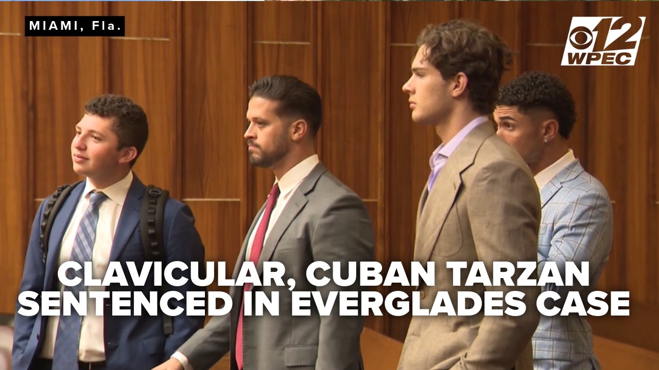 Influencers 'Clavicular', 'Cuban Tarzan' sentenced in Everglades shooting case