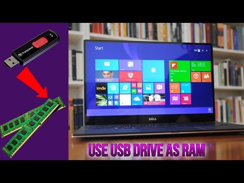 Increase RAM using USB flash drive/pen drive on PC/Laptop [How to]