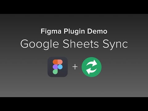 Figma Plugin Demo - Google Sheets Sync