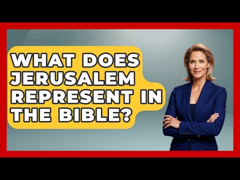 What Does Jerusalem Represent In The Bible? - Middle East Explorers