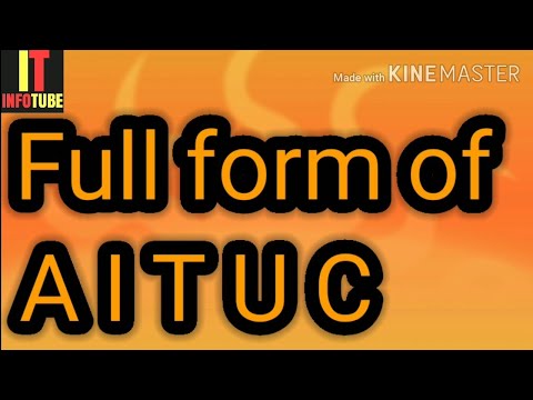 Full form of AITUC | What is AITUC