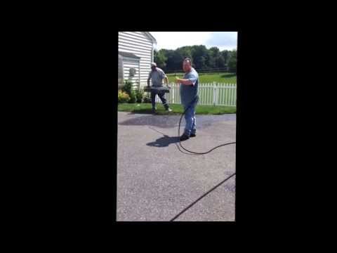 Asphalt seal coating with Gilsonite by Kelbie home-improvement MHIC 46033 (410)808-9380 