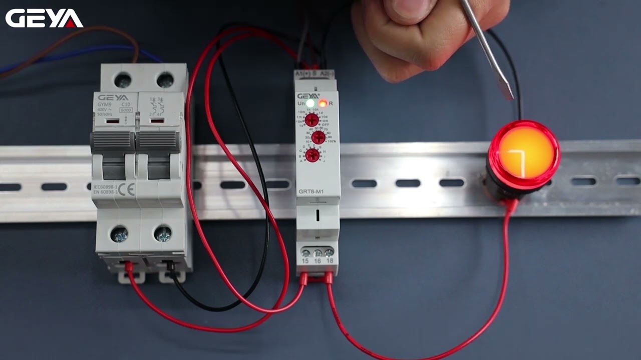 ⏲️ GEYA GRT8-M 16A Multifunction Timer Relay ⏲️