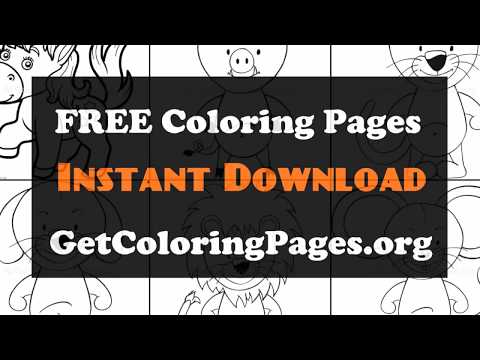Kindergarten coloring sheets pdf