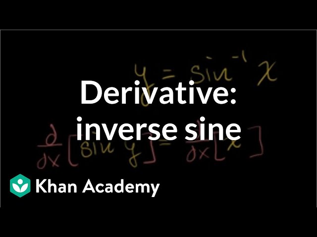 Understanding the Derivative of Inverse Sine: A Step-by-Step Guide | Galaxy