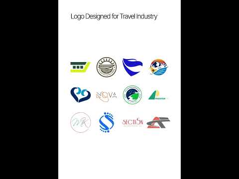 Travel Logo Designs Collection | Logo Folio | Logo Designer #logo #travel #handmade