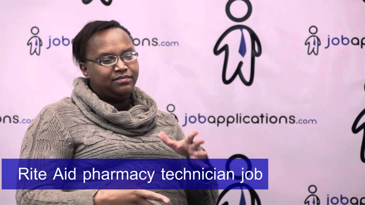 Rite Aid Interview - Pharmacy Technician