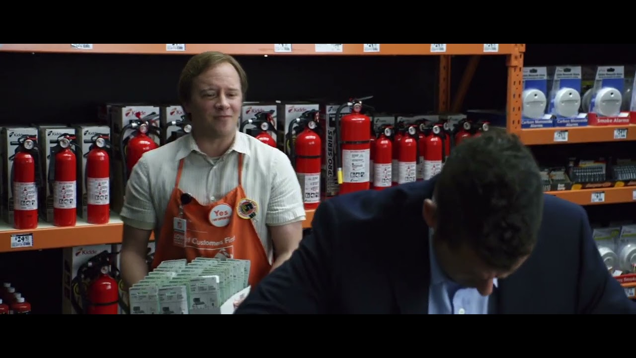 Bedtime Stories (2008) Home Depot scene