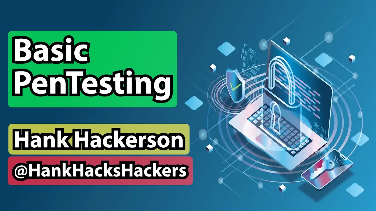 Basic Penetration Testing Tutorial - TryHackMe - Hank Hackerson #ethicalhacker
