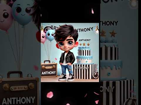 Anthony Hip-Hop Style Happy Birthday Song. (Funny Happy Birthday song with name)