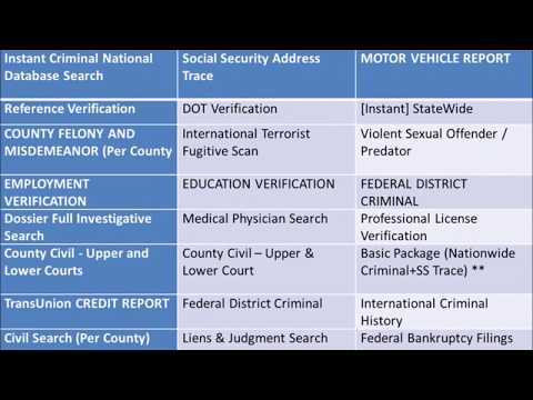 Criminal Background Checks Search