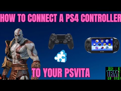 How To Connect A PS4 CONTROLLER To Your Psvita Using Autoplugin!