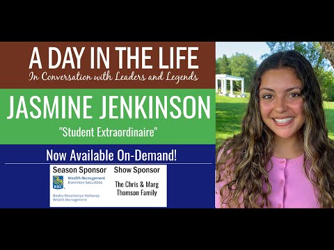 A Day in the Life with Jasmine Jenkinson