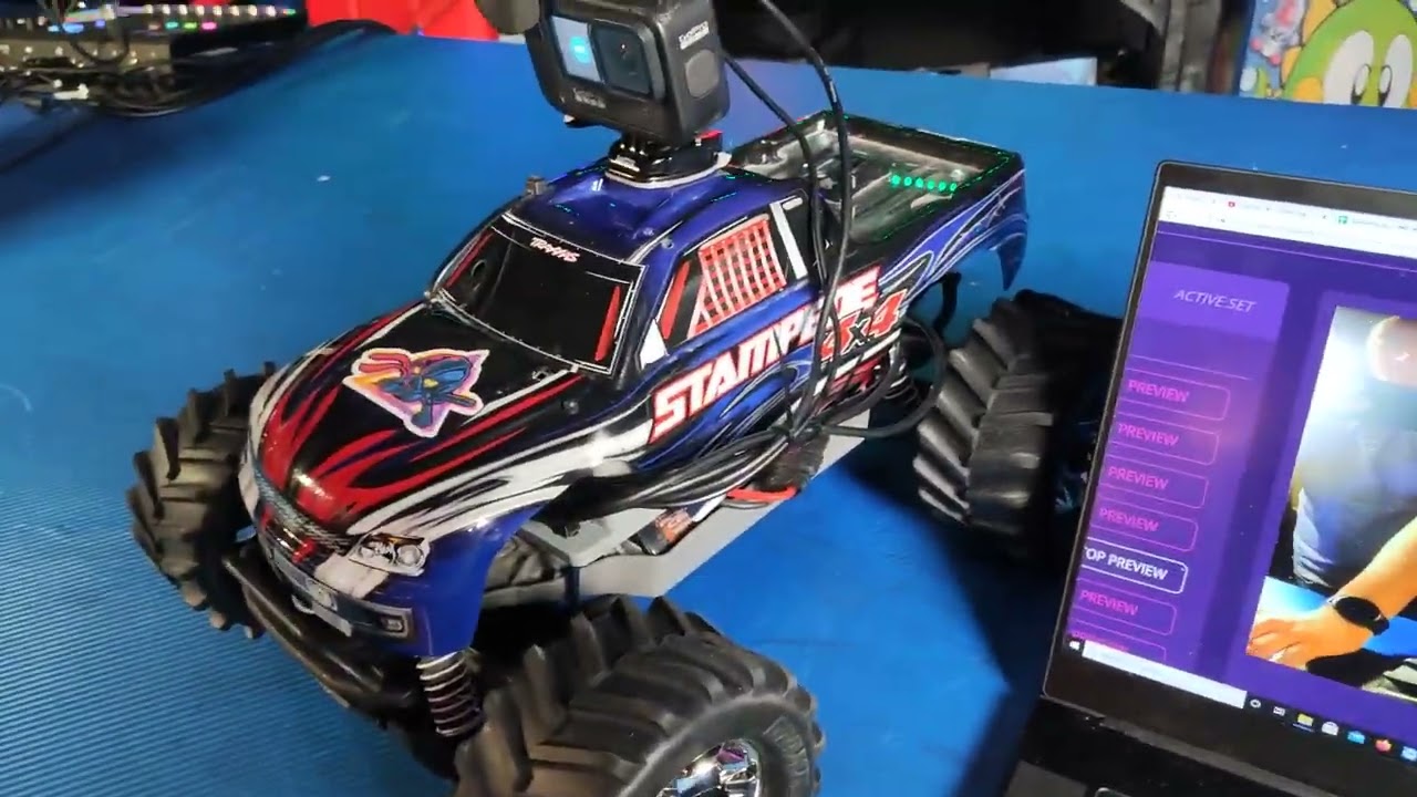 We've made an internet controlled RC Car using Raspberry Pi 4 #raspberrypi
