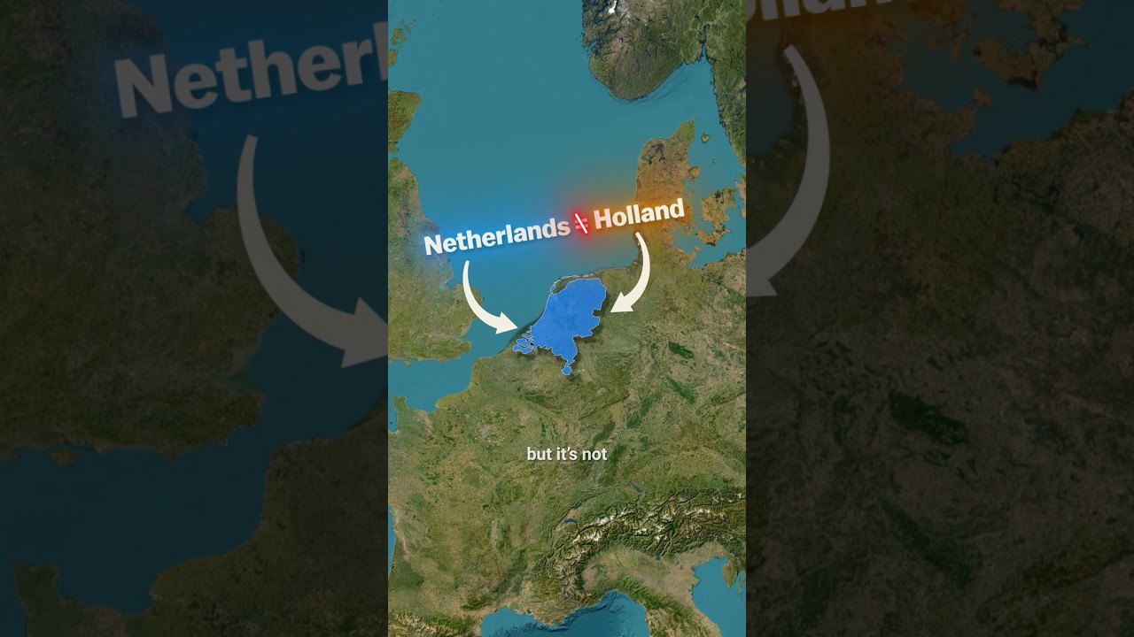 Het verschil tussen Holland en Nederland 🇳🇱 Wie zijn de Nederlanders? 🤯