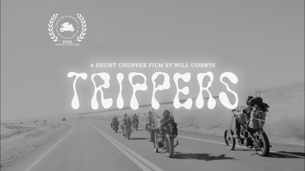Trippers (VHS Version) - 2000 Mile Roadtrip on Harley Davidson Shovelhead Choppers 