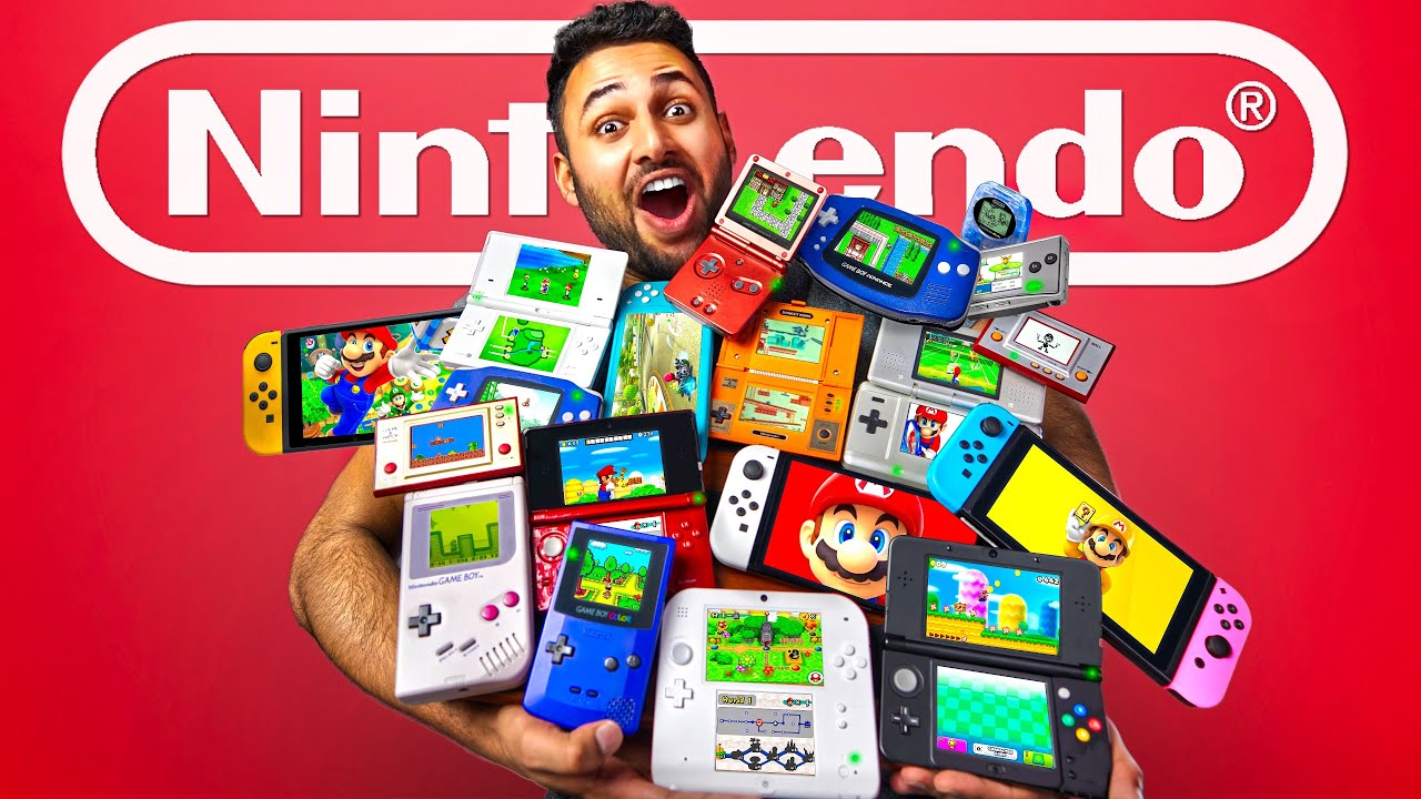 I bought every Nintendo Handheld EVER.