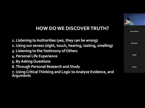 A Look at Truth: Is Truth Knowable? The Nature of Truth, Tests for ...